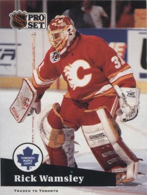 1991-92 Pro Set - Rick Wamsley #367 for sale online | eBay