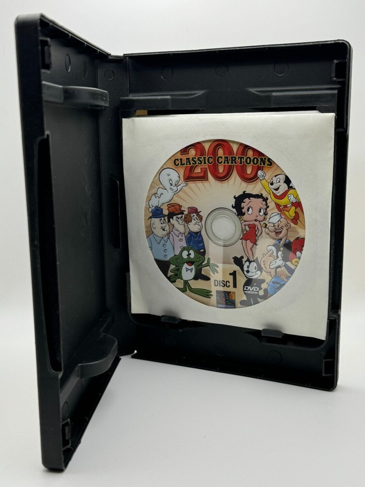 200 Classic Cartoons Collector's Edition on 4 DVDs 21 Hours of Laughs ...