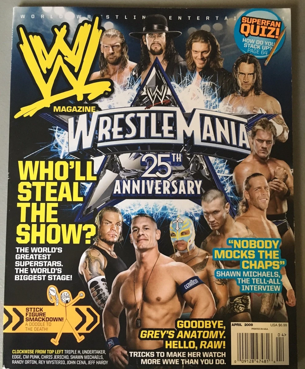 Wrestlemania 25 Poster