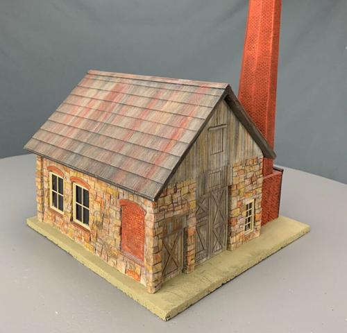 O On3 On30 On2 Yorke? Built-up Craftsman Structure Stone Factory O2200 ...