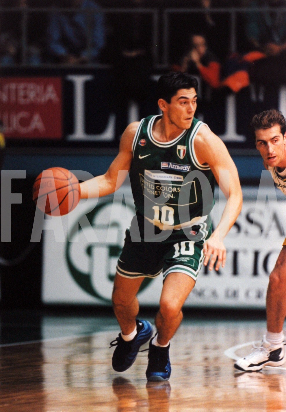 Vintage Press Photo Basket, Treviso, Davide Bonora, 2000s, print 21 x ...