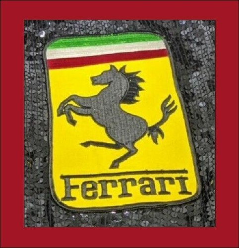 Ferrari patch large from dealer's stock - for pit crew uniform ...