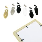 50/100pcs Picture Photo Frame Back Board Turnbutton Turn Button Fixing ...