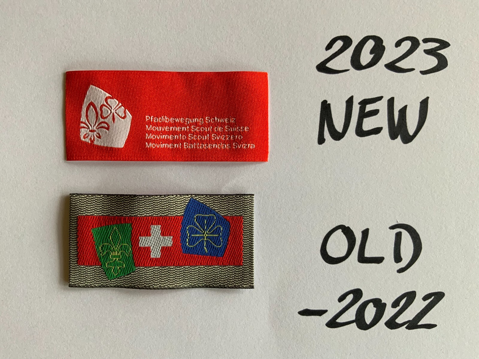 2023, Badge of the Swiss Scouts' Association (OLD & NEW) | eBay
