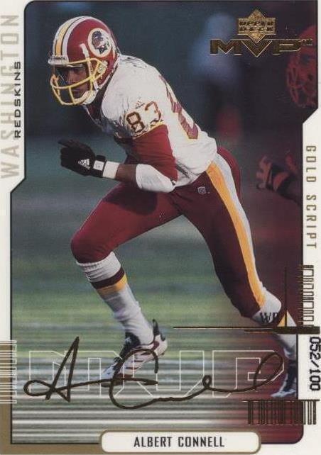 2000 Upper Deck MVP - Albert Connell #184 Gold Script /100 for sale ...
