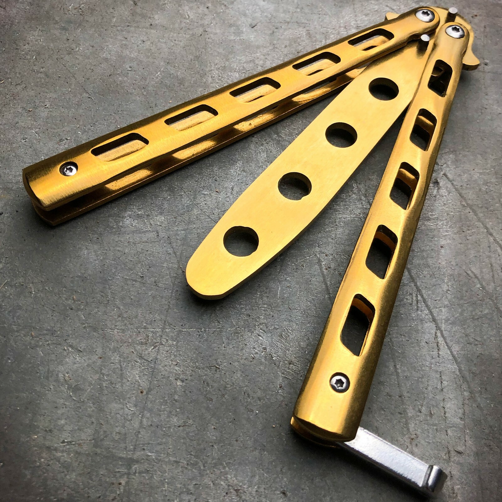 Butterfly Knife Trainer Gold