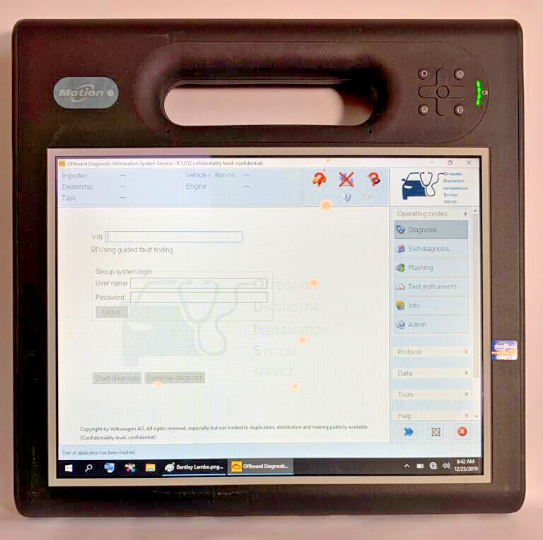 DEALER ODIS VOLKWAGEN AUDI DIAGNOSTICS PROGRAM GFF- INTEL SSD WIFI FAST ...