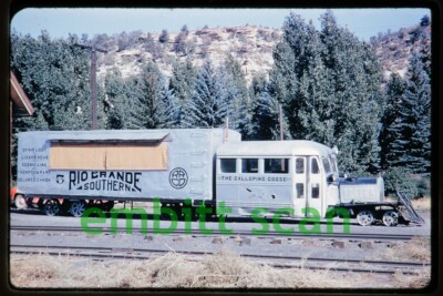 Duplicate Slide, RGS Rio Grande Southern Galloping Goose #5 at Dolores ...