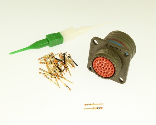 D38999/20WD35PN Amphenol 37-Position Wall Mount Military Connector | eBay