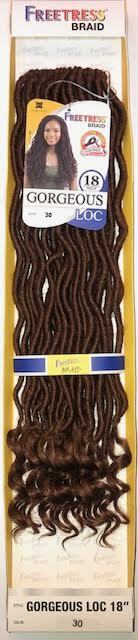 Freetress Synthetic Crochet Braid Hair GORGEOUS LOC 18"(GODDESS LOC) | eBay