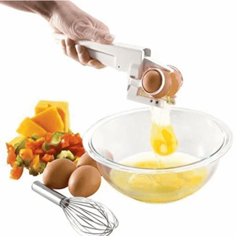 Egg Shell Cracker Handheld Plastic Egg Breaker Egg Opener Creative Egg ...