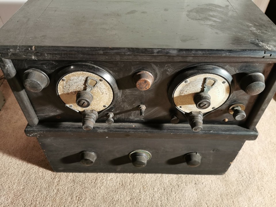 Rare Vintage Radio Valve Wireless Broadcast 1920-1930's | eBay UK