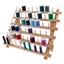 Premium Beechwood 60-Spool Sewing & Embroidery Thread Rack Stand ...