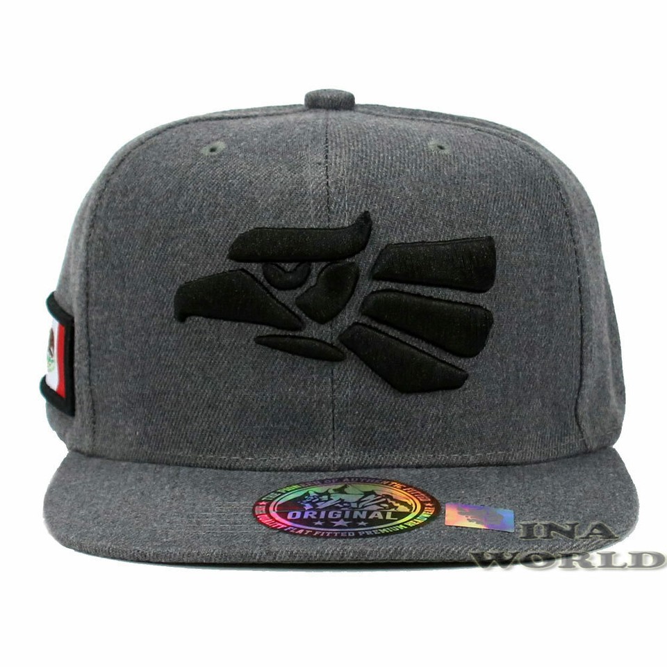 MEXICAN MEXICO Hat Hecho En Mexico Eagle Aguila Snapback Flat Bill ...