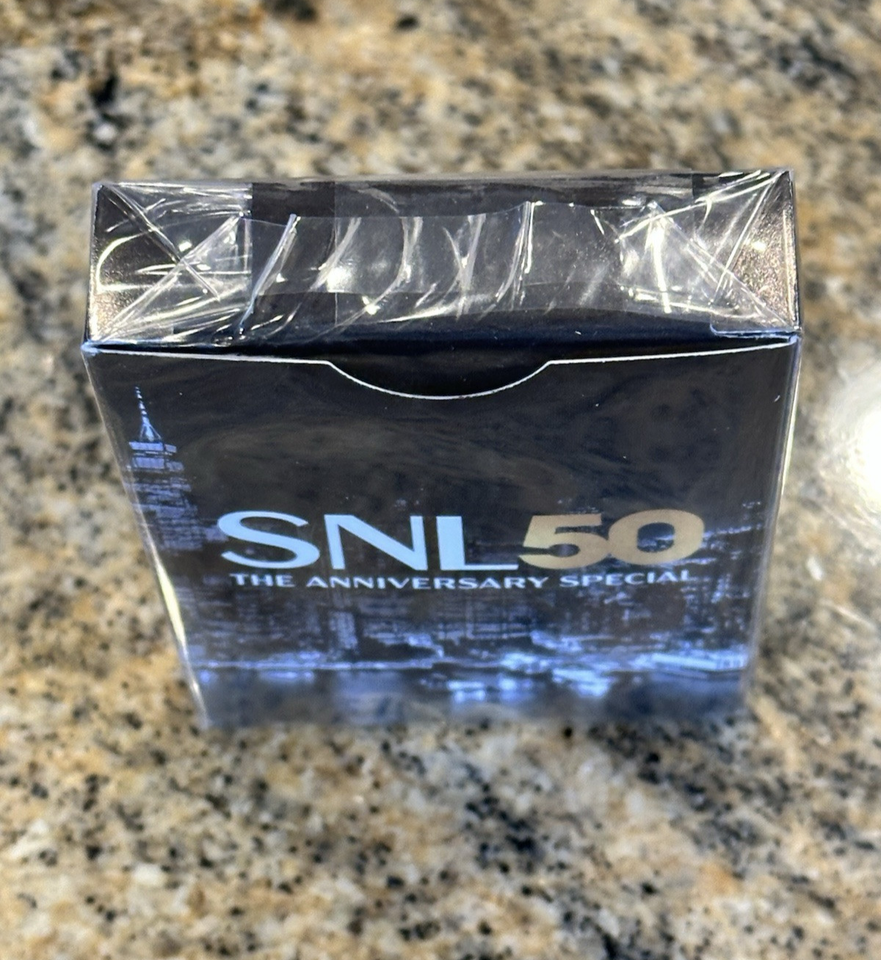 SNL 50th Anniversary Special Playing Cards Sealed Collectible Limited ...