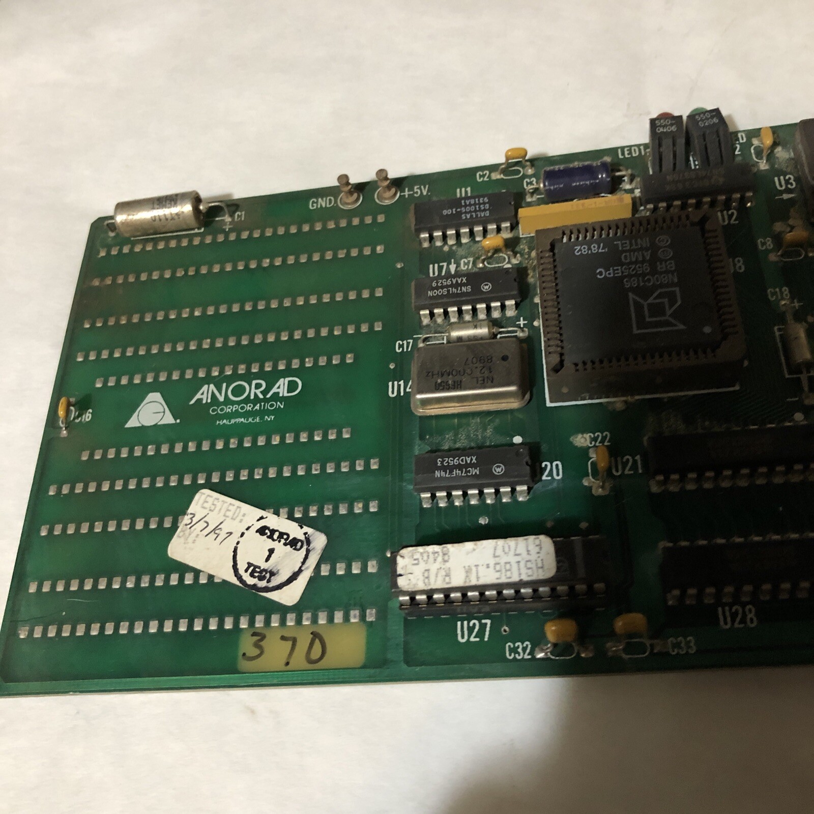 ANORAD D23338 REV.B HIGH SPEED 186 CPU BD,FB | eBay