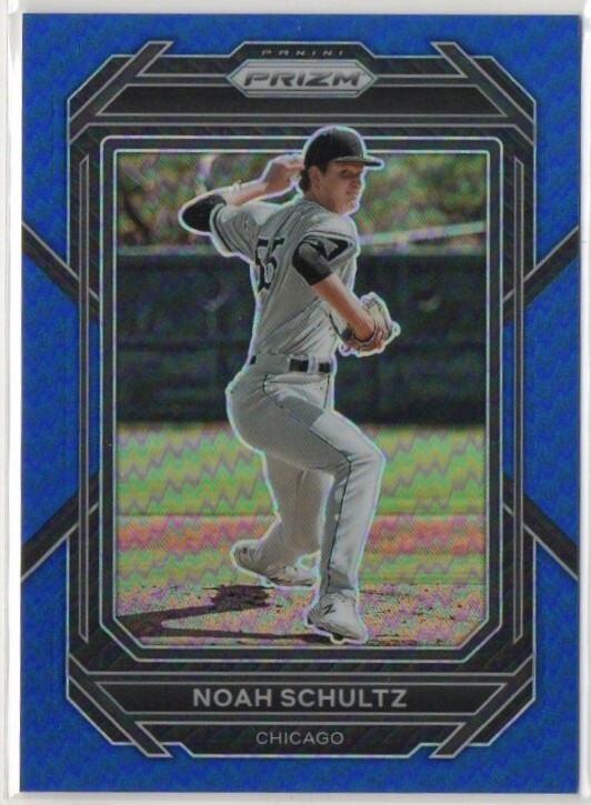 Noah Schultz 2023 Panini Prizm Blue Prizm #'d/149 Prospect Card #101 | eBay