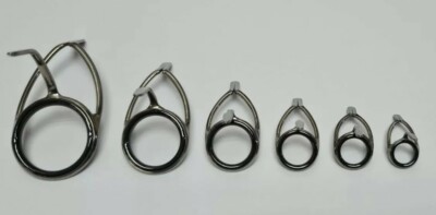 Fuji Titanium Torzite Guide Set TKWTG-KW2506F (Fishing Custom Rod ...