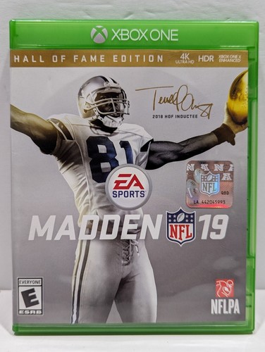 Madden NFL 19 Hall of Fame Edition Microsoft Xbox One Series X Video ...