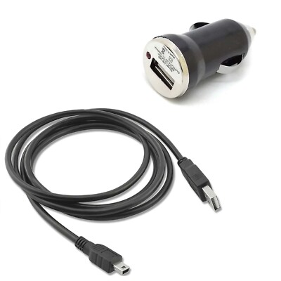 12/24V CAR Charger for AA Garmin Mio Navman TomTom SAT NAV Mitac Road ...