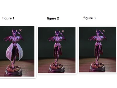 Anime Hiiragi Utena 1/4 Unpainted GK Model 3D Print Figure Blank Resin ...