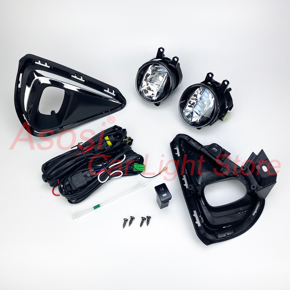 LED Fog Lights Kit For Toyota Corolla Axio Fielder 2018-2020 Right+Left ...
