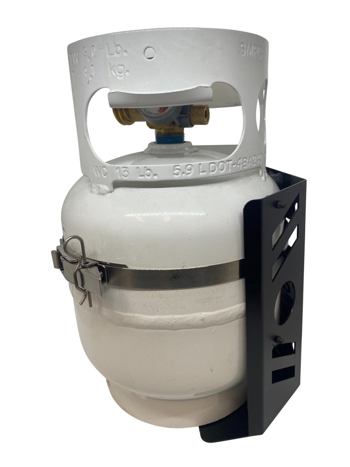 Stainless Steel Overland Marine 5 LB PROPANE TANK MOUNT BRACKET | eBay