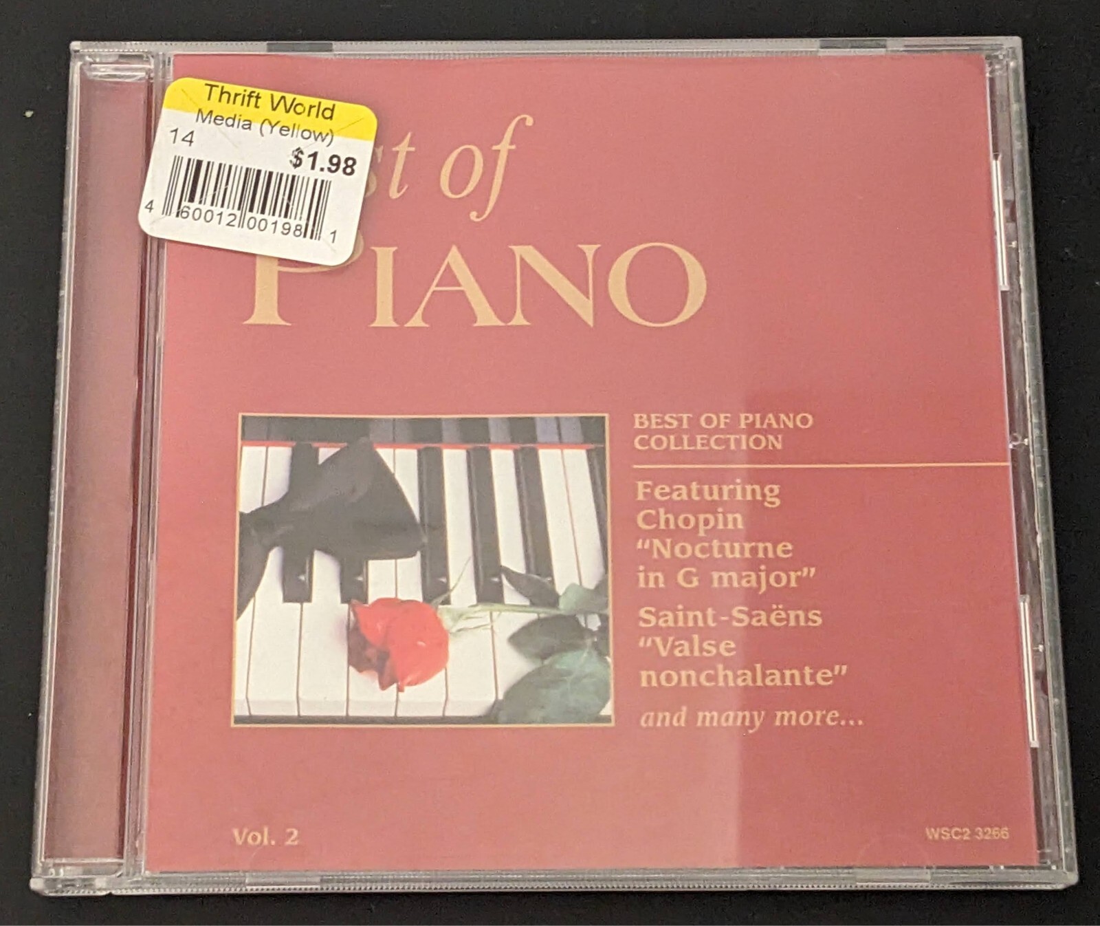 Best of Piano Collection Vol. 2 Madacy WSC2 3266 1998 VERY GOOD AUDIO ...