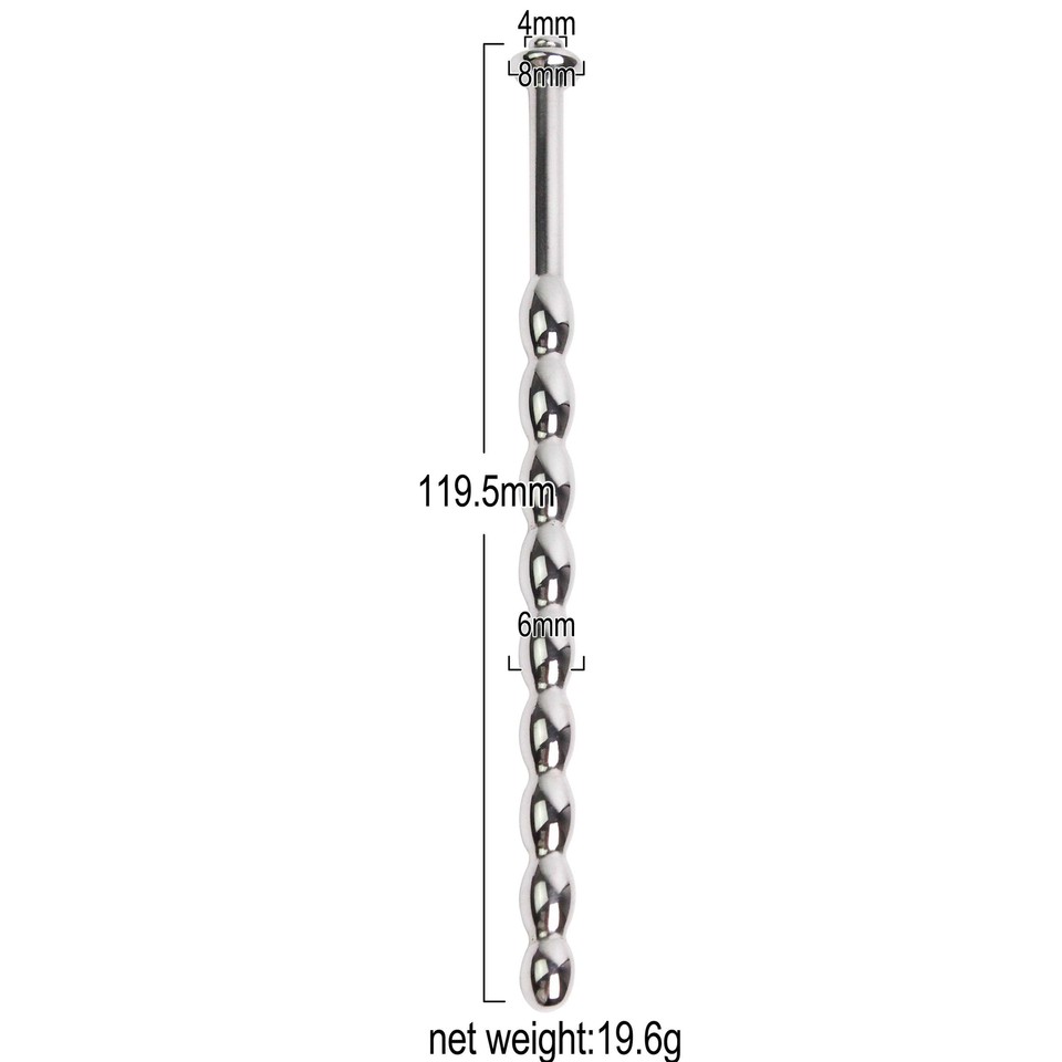 Male E-stim Stainless Steel Long Sounding Plug InsertPlug Rod Aid ...