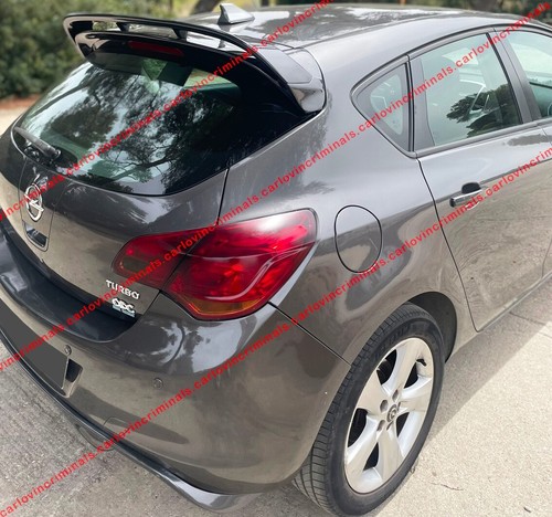 VAUXHALL ASTRA J VXR OPC BI-PLANE STYLE SPOILER - 5 DOOR MODEL !! | eBay UK