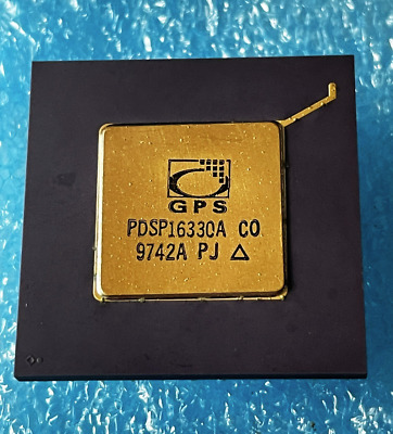 New GPS: Gold Plated CPU: PDSP16330A： It's pretty：High collection value ...