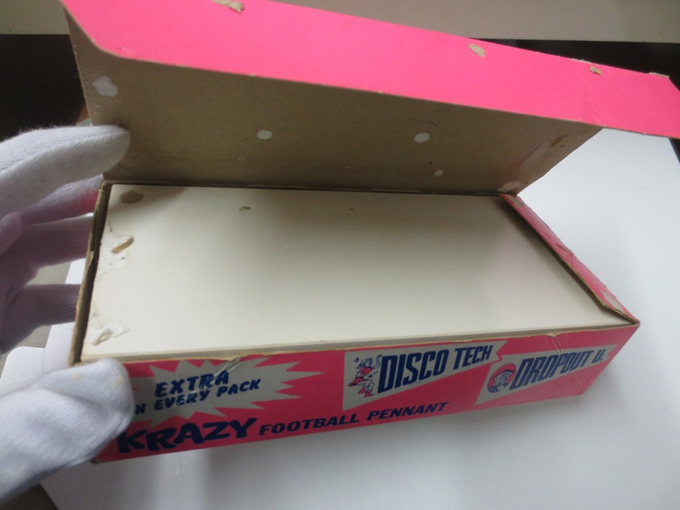Original 1967 Topps Football Empty Display Box (SCARCE) | eBay
