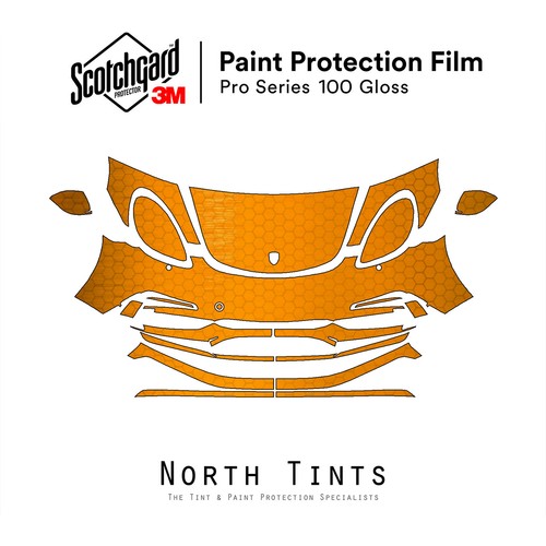 Porsche 718 GTS 2018-2025 3M PRO Series PreCut Paint Protection Film ...