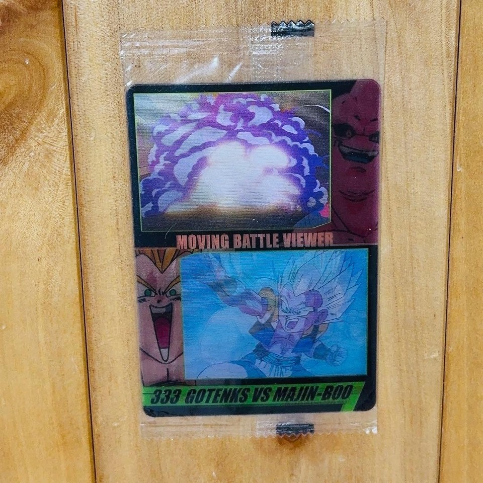 Ultra Rare Dragon Ball Z Movie Card Gotenks VS Majin Buu, from the ...