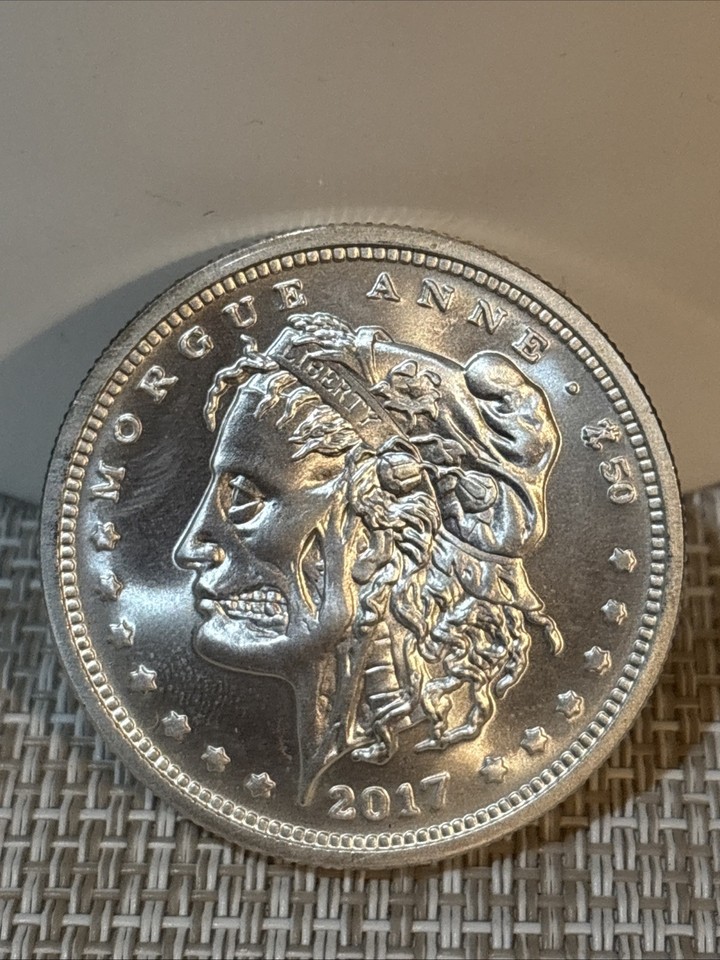 2017 One Ounce .999 Fine Silver Zombucks Coin! Zombie Apocalypse | eBay