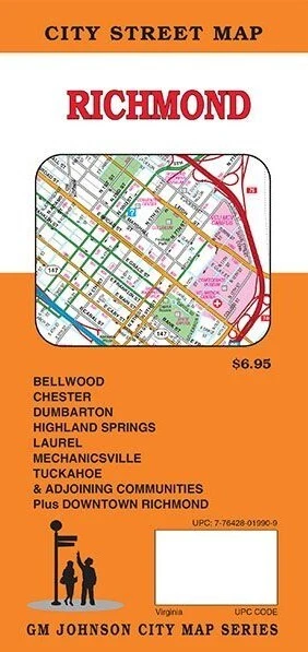 Map Of Downtown Richmond