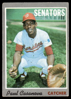 1970 Topps Paul Casanova #84 Washington Senators Baseball Card | eBay