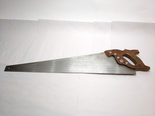 Vintage Craftsman Stainless Steel 26" Coarse Crosscut Hand Saw Made In ...