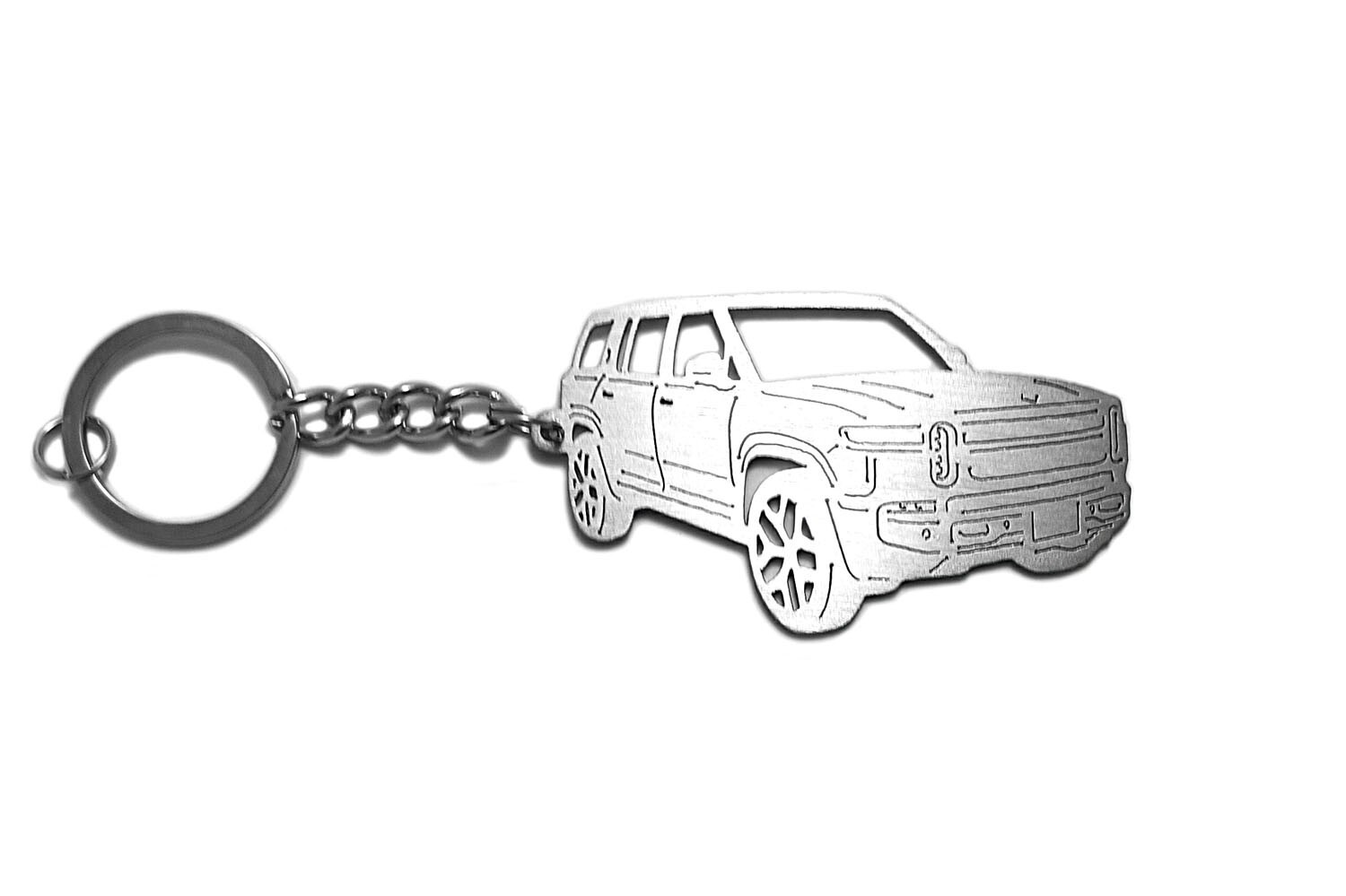 Stainless Steel Keychain 3D Car Body Key Ring fit Rivian R1S | eBay