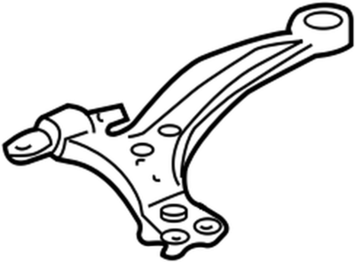 48068-08040 Toyota Arm sub-assy, front suspension, lower no.1 rh ...
