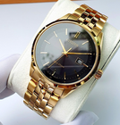 Citizen Addysen Sapphire Crystal Black Dial Gold Tone Men's Watch ...