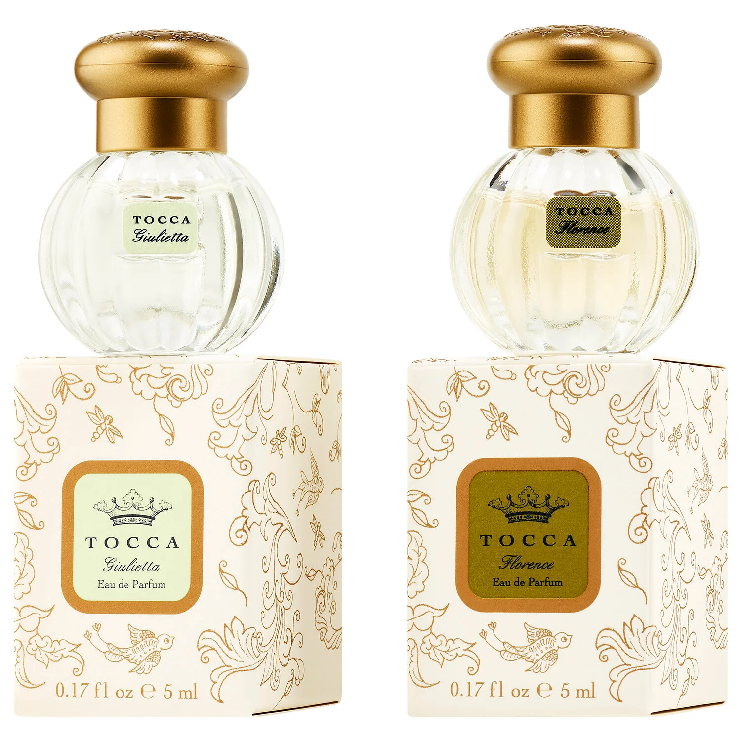 Tocca FLORENCE & Giulietta Eau de Parfum Mini Splash Dabber Duo NIB 0.17 oz. NIB | eBay