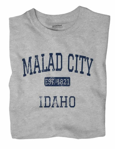 Malad City Idaho ID T-Shirt EST | eBay