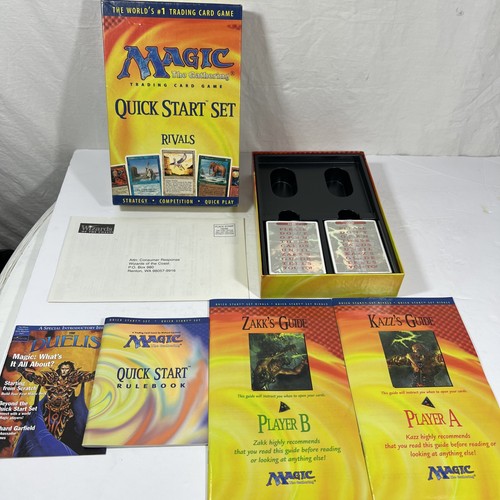 (NEW) Magic The Gathering Quick Start Set Rivals 1996 Wizards Of The Coast | eBay