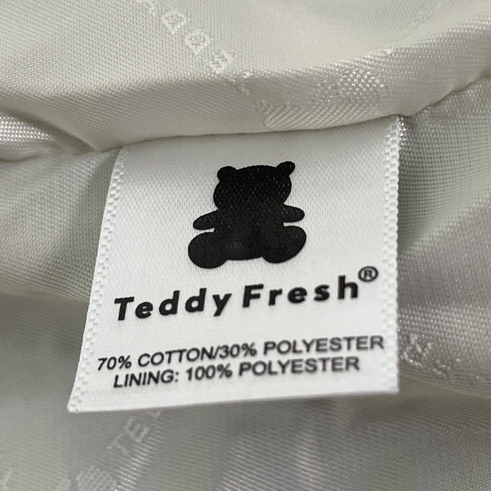 Teddy Fresh Velour Velvet Men's Spell Out Lined Jacket Coat Gray Sz Large | eBay