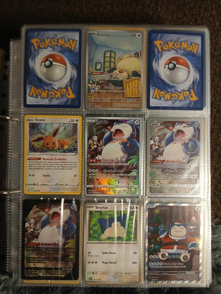 Snorlax with Munchlax & Mew | Van Gogh Pokémon Cards | Eng. | #28 ...