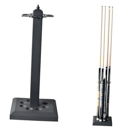Floor stand metal billiard cue rack, pool cue holder-Finish Black | eBay
