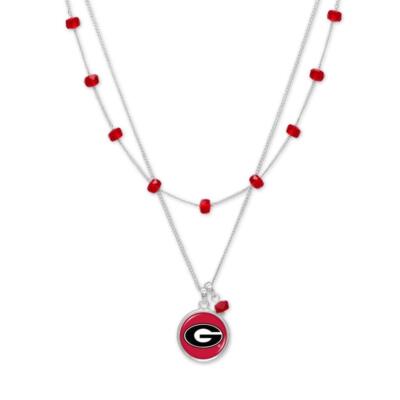 Georgia Bulldogs Ivy Necklace Silver Chain Jewelry Gift UGA | eBay