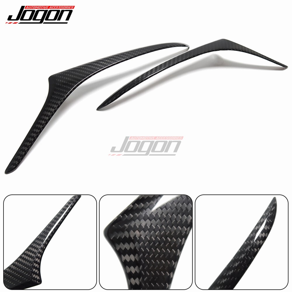 Carbon Side Rearview Mirror Strip Trims For Lexus LC LC500 LC500h 2018 ...