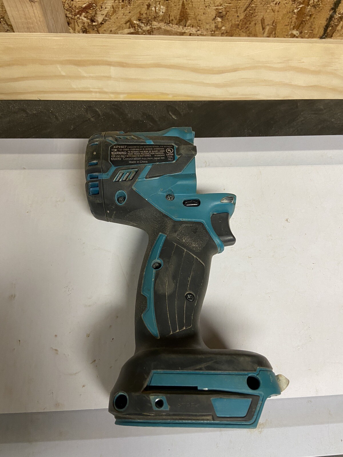 Makita 18v XPH07 Hammer Drill body housing for Parts | eBay